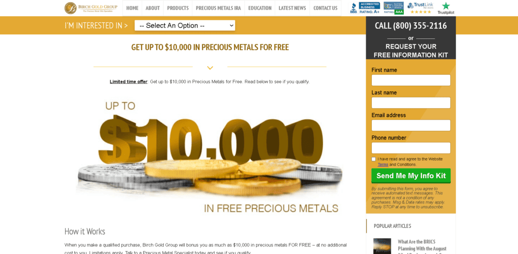 Top Gold Investment Companies In USA for 2026- The Best, Safe Gold IRA ...