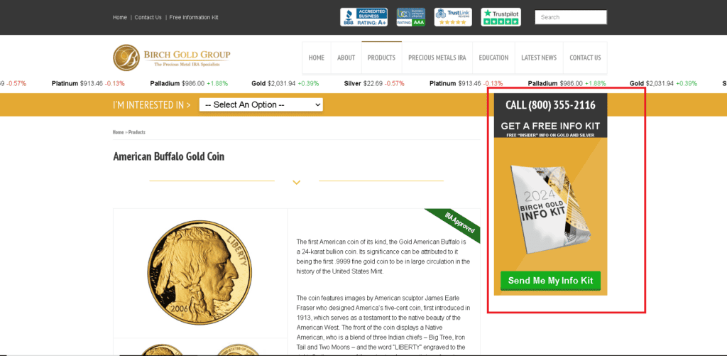 Birch Gold Group Review 2025- Is Birch Gold Group a Scam or Legit ...