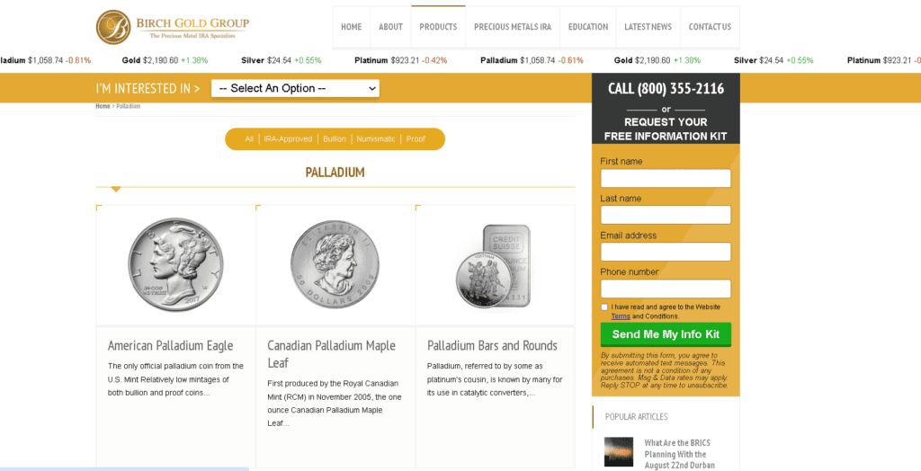 Birch Gold Group Review 2025- Is Birch Gold Group a Scam or Legit ...