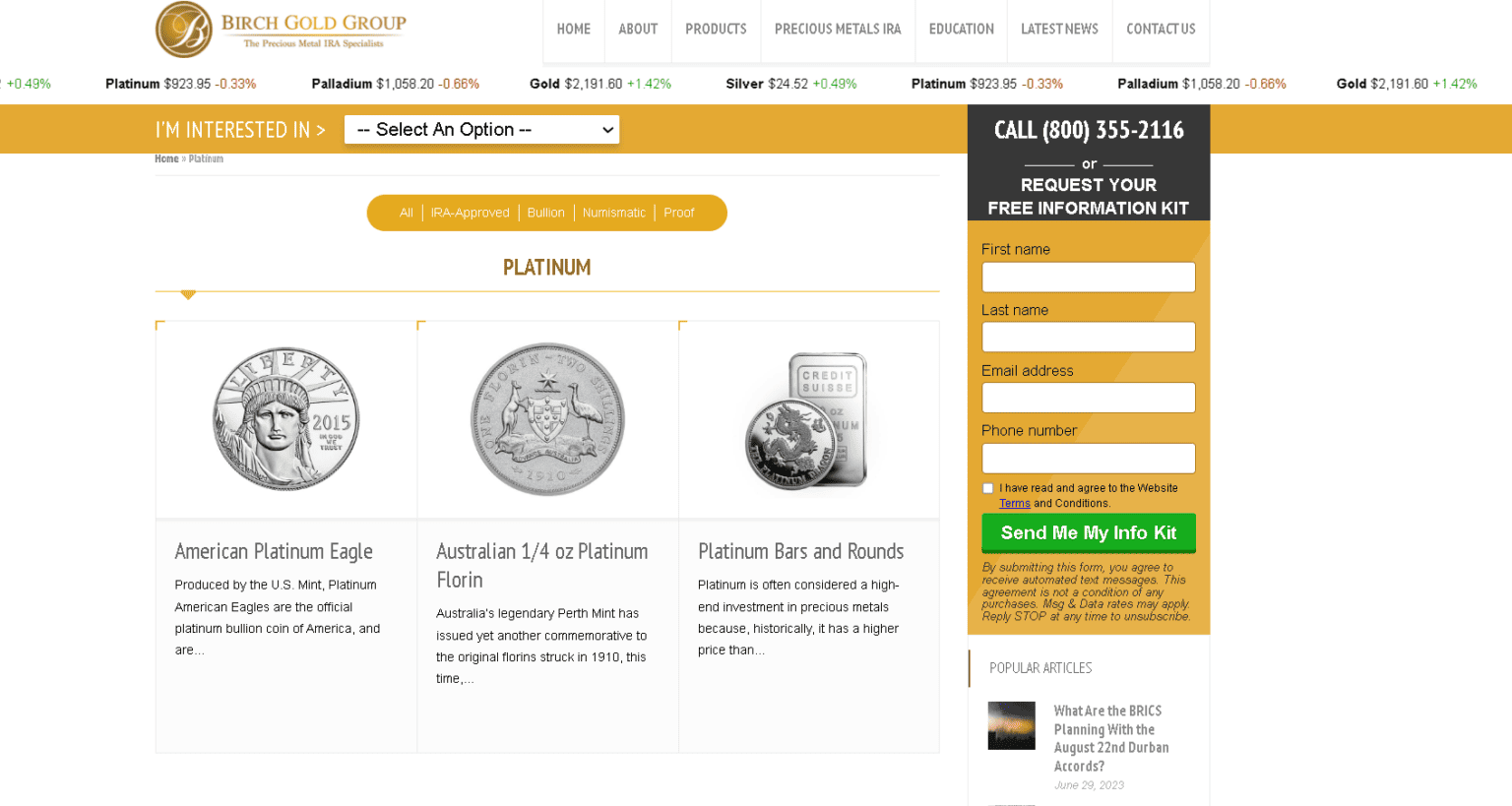 Birch Gold Group Review 2025- Is Birch Gold Group a Scam or Legit ...