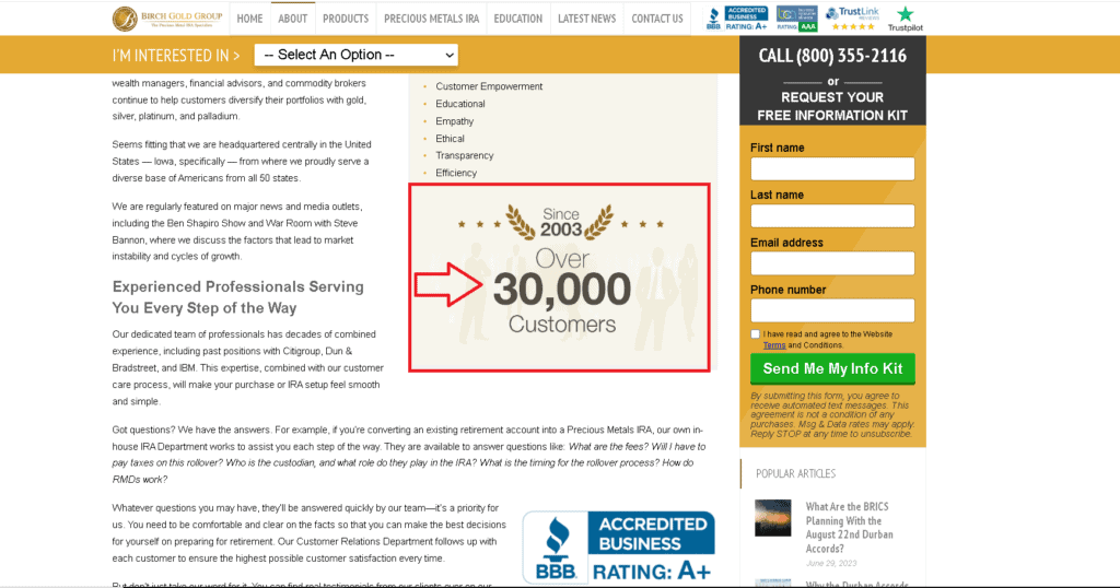 Birch Gold Group Review 2025- Is Birch Gold Group a Scam or Legit ...