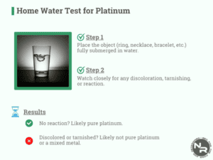 How To Tell If Platinum is Real or Fake? Simple Home Tests to Test ...