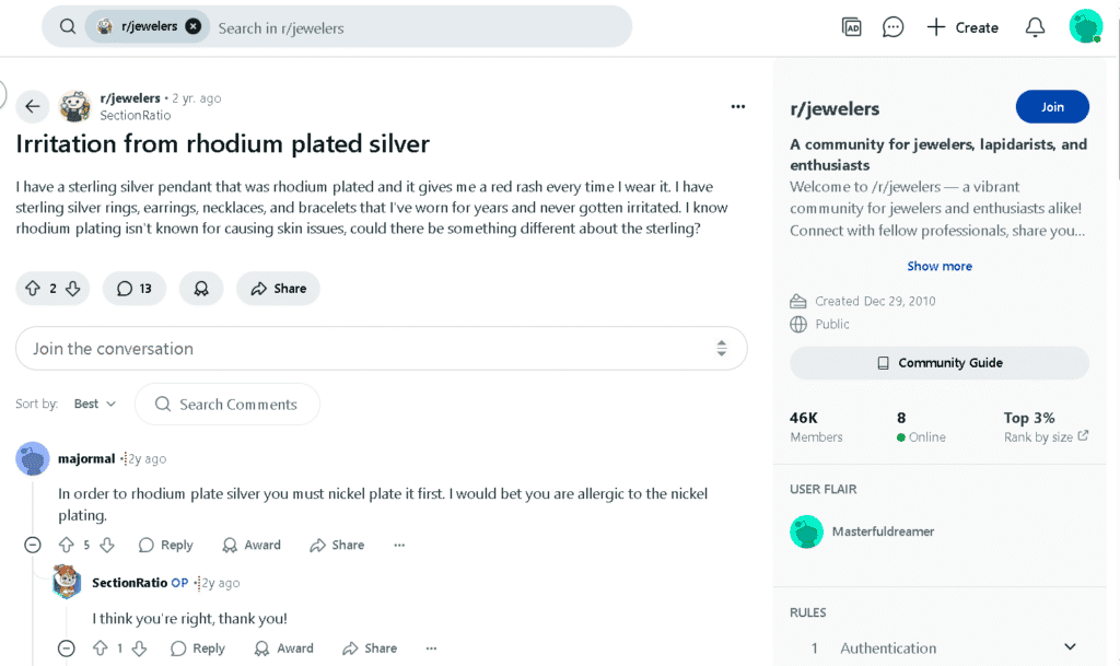 Is Rhodium Hypoallergenic? What about Black Rhodium and Rhodium-Plated ...
