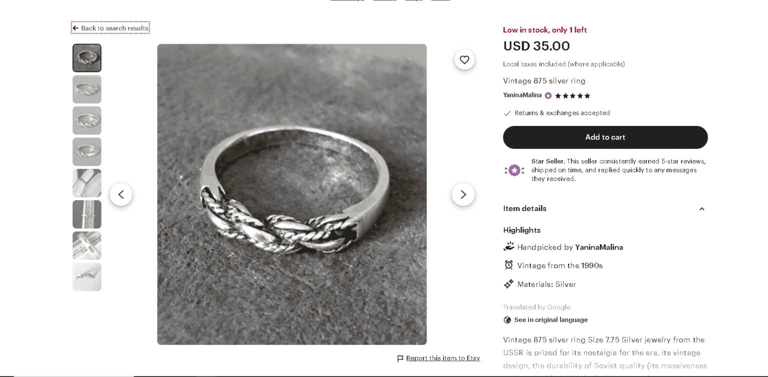 What is 875 Silver? What is its Value and What are the Common Hallmarks ...